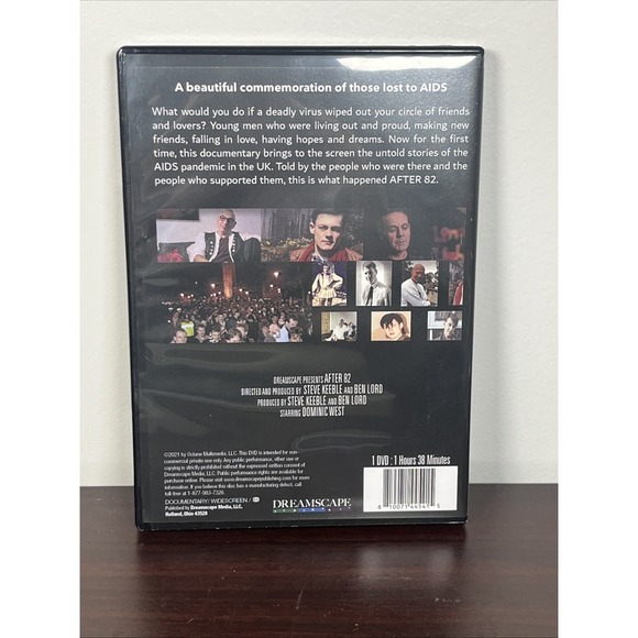 Media | After 82 The Documentary Dvd Dominic West Ben Lord Steve Keeble ...